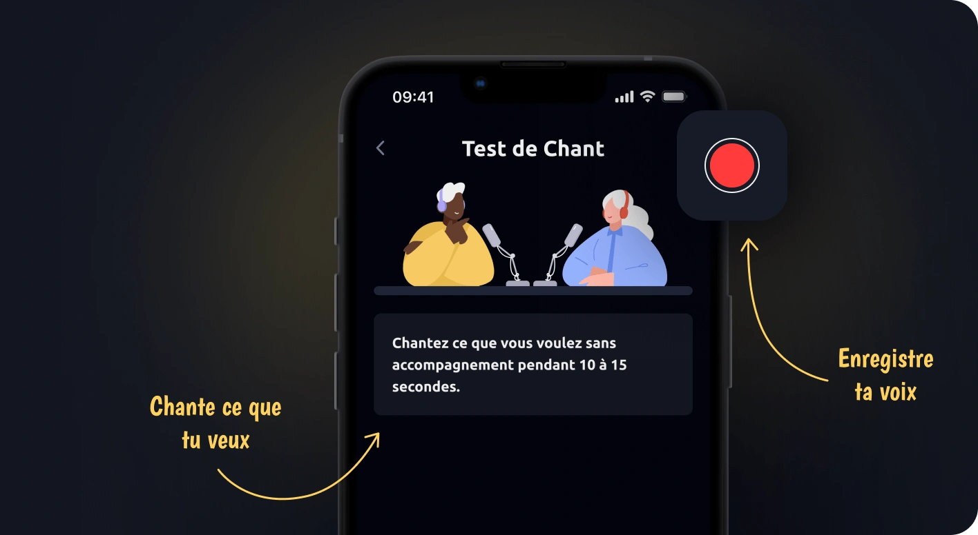 Améliorez votre technique vocale ! Testez maintenant le type et l ...