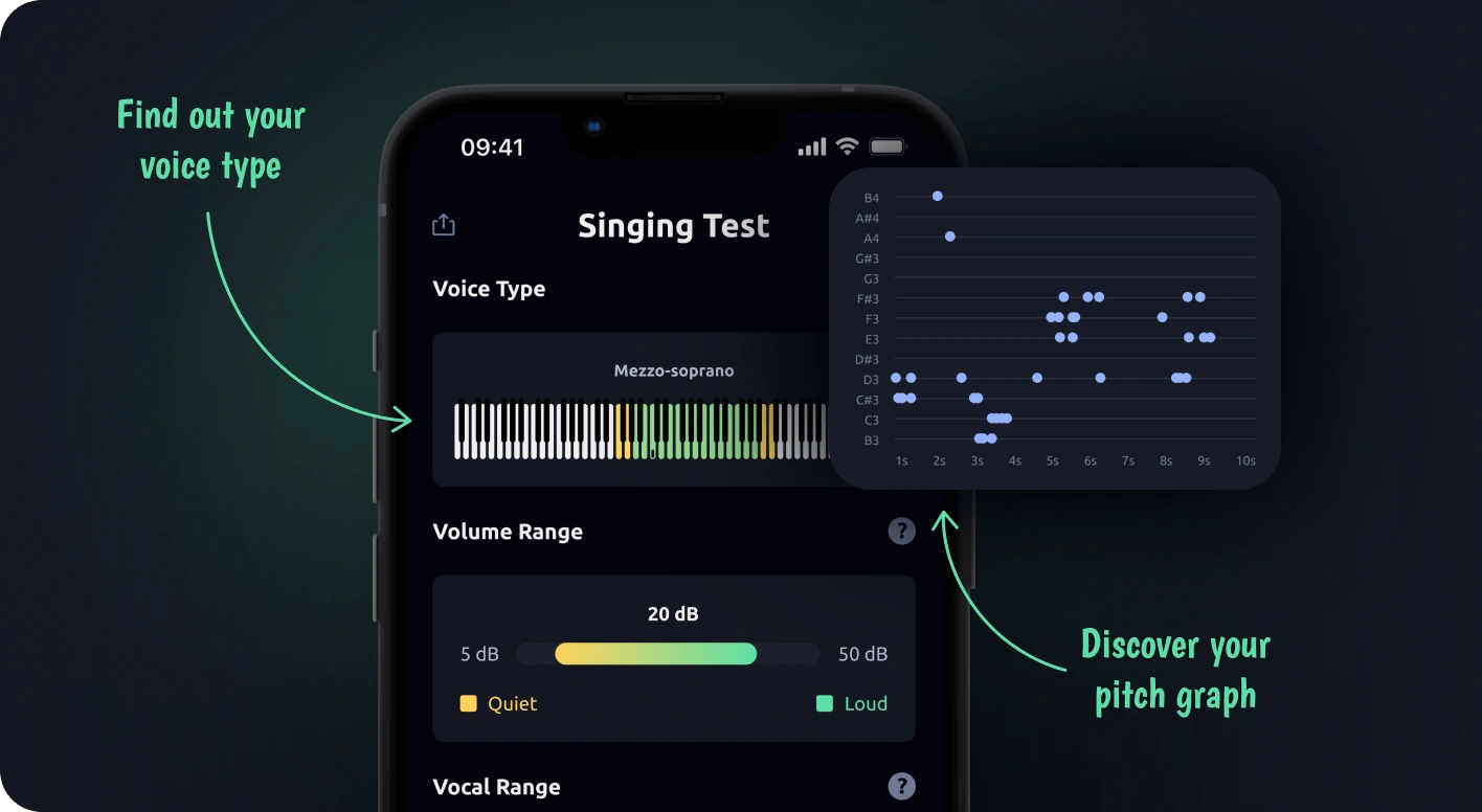 Sing better! Test your voice type and range now!